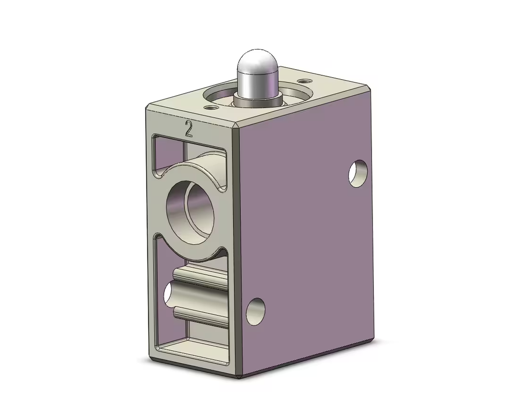SMC VM200A-2, 3-way machine control valve - VM230U-N02-05A - SMC